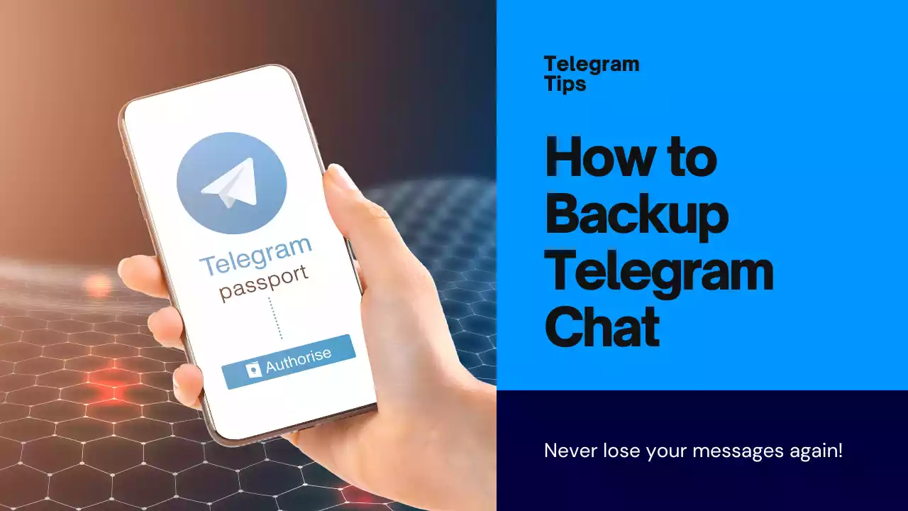 How To Backup Telegram Chat | Best Guide 2023 - Meeshika